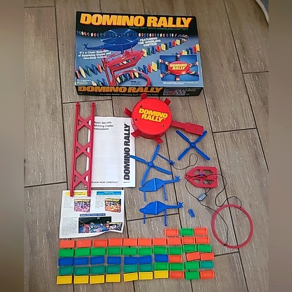 Pressman | Toys | Domino Rally Basic Set With Whirling Copter | Poshmark